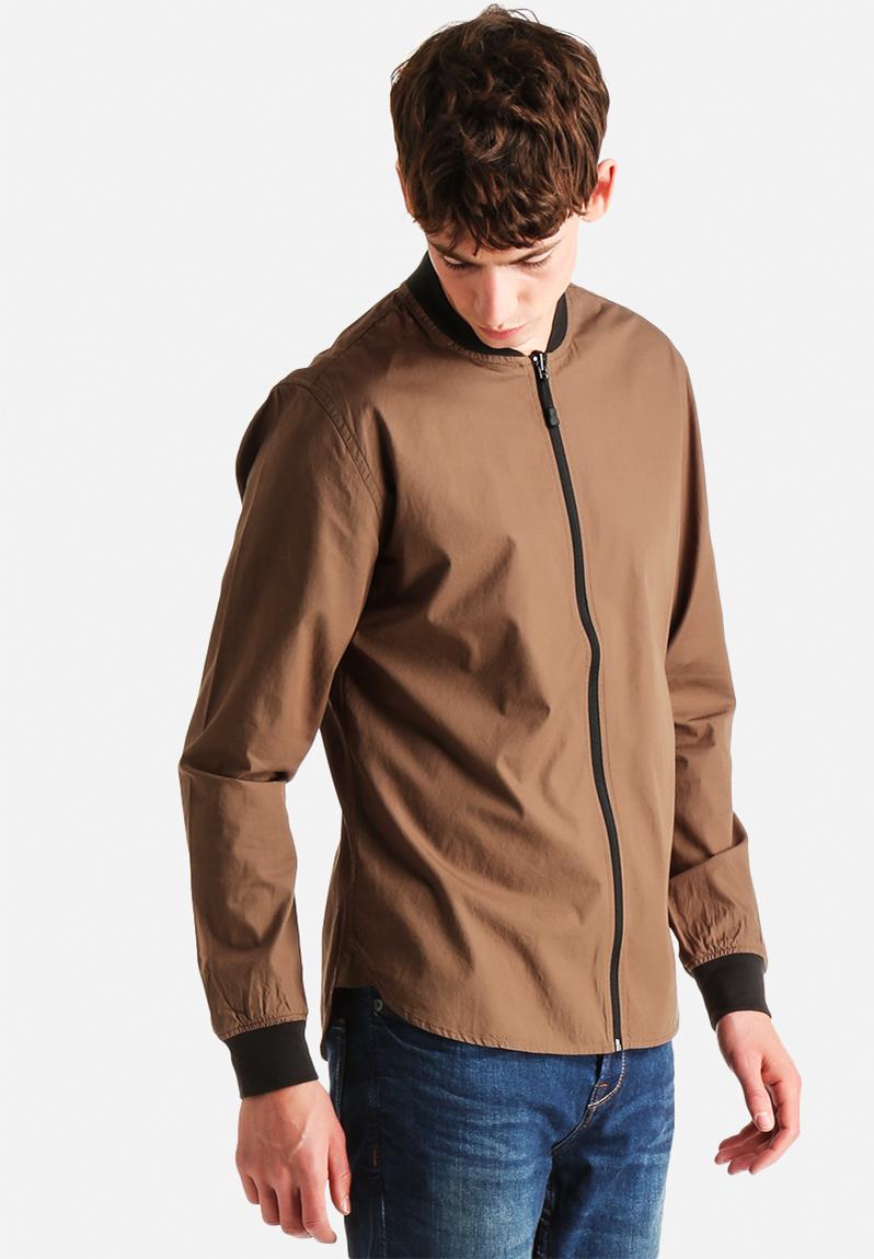 Crane Jacket - Brown Only & Sons Jackets | Superbalist.com